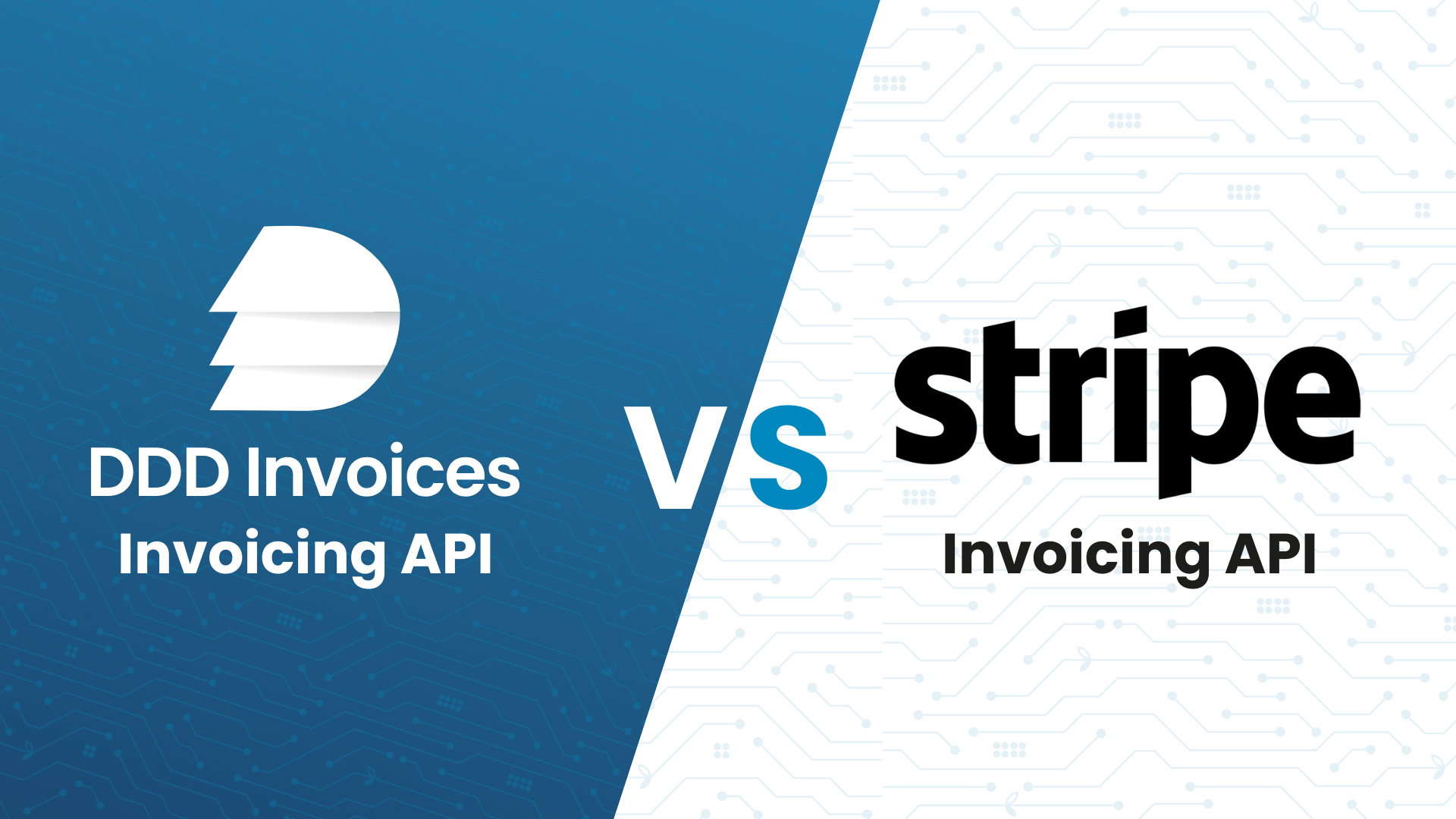 Stripe Invoicing API vs DDD Invoices Invoicing API